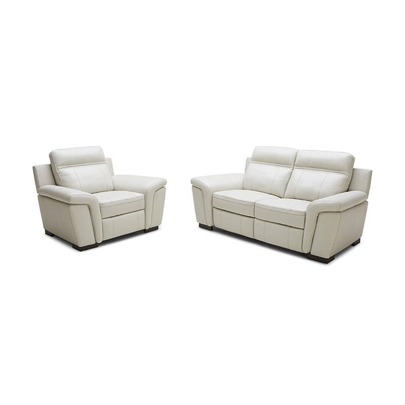Simple Small Sofa Set: A Minimalist's Dream in Crisp White - HANHAN